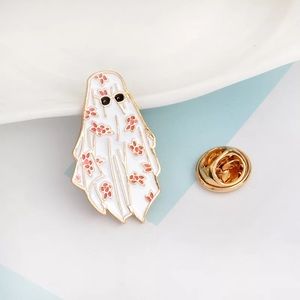 Jewelry | Brand New Cute Ghost Enamel Pin | Poshmark